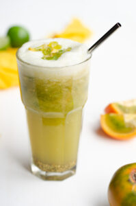 Colombian Lulada (Lulo Fruit Drink) - Vecina Vegetariana