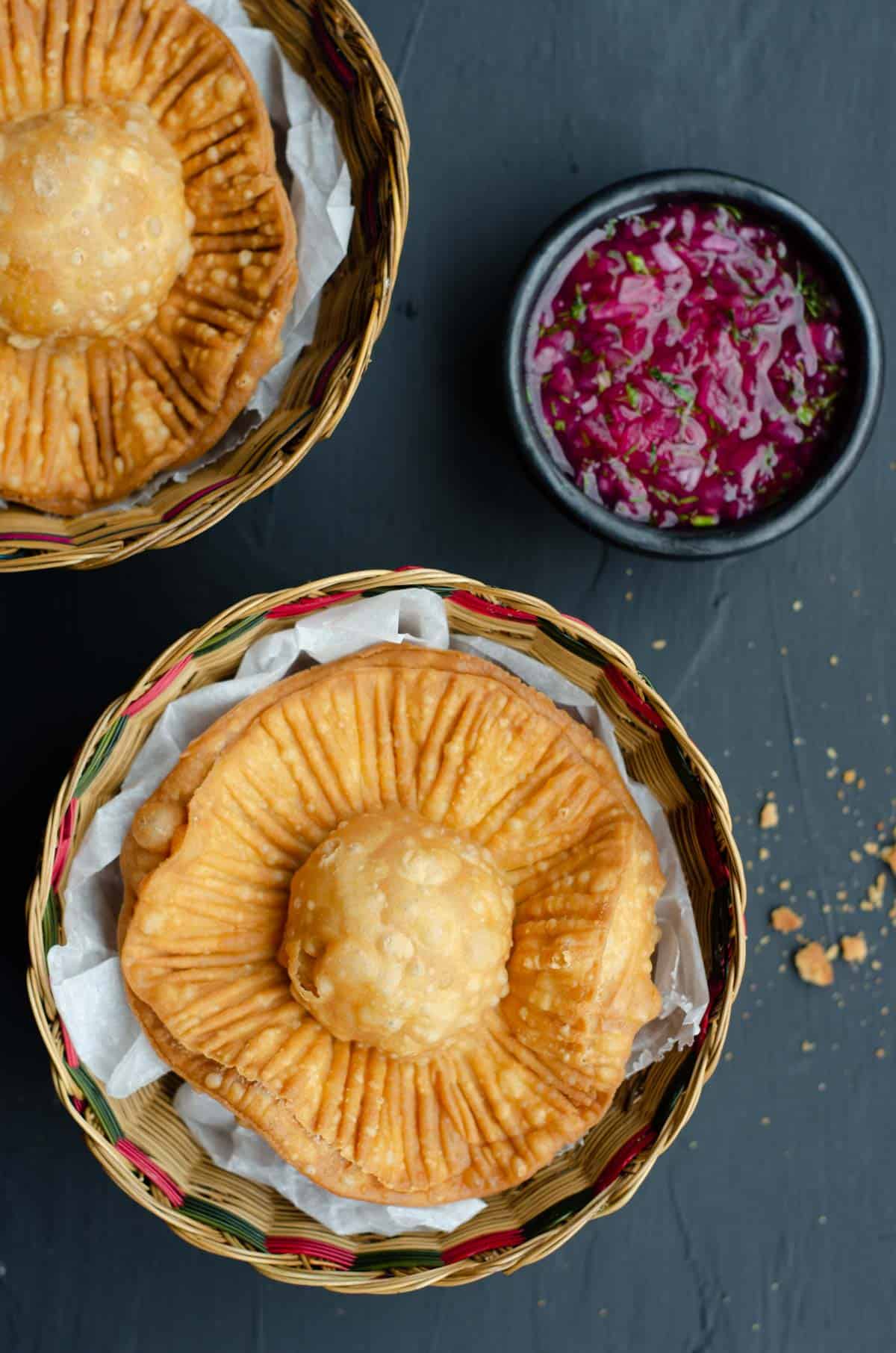 Colombian Fried Chickpea Pasties (Pasteles de Garbanzo)