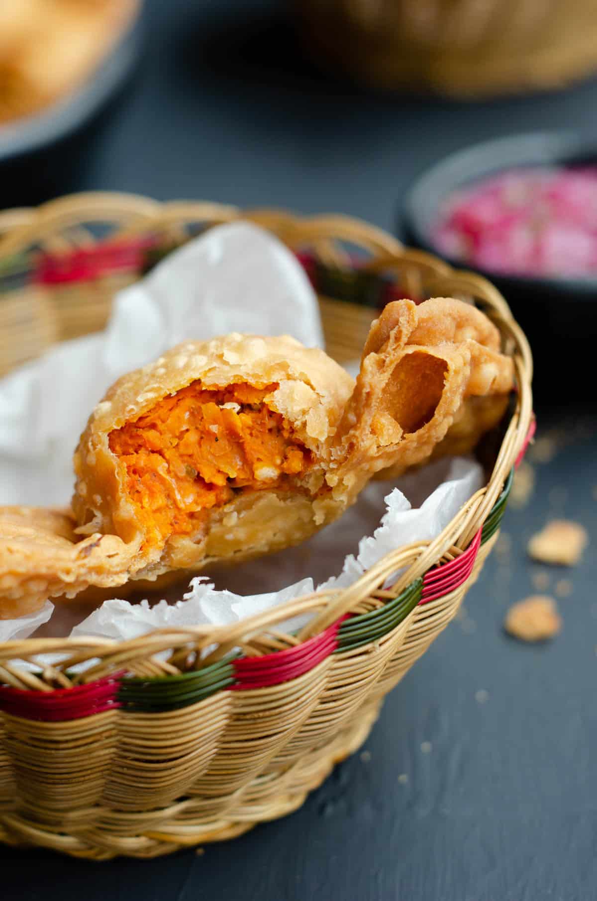 Colombian Fried Chickpea Pasties (Pasteles de Garbanzo)