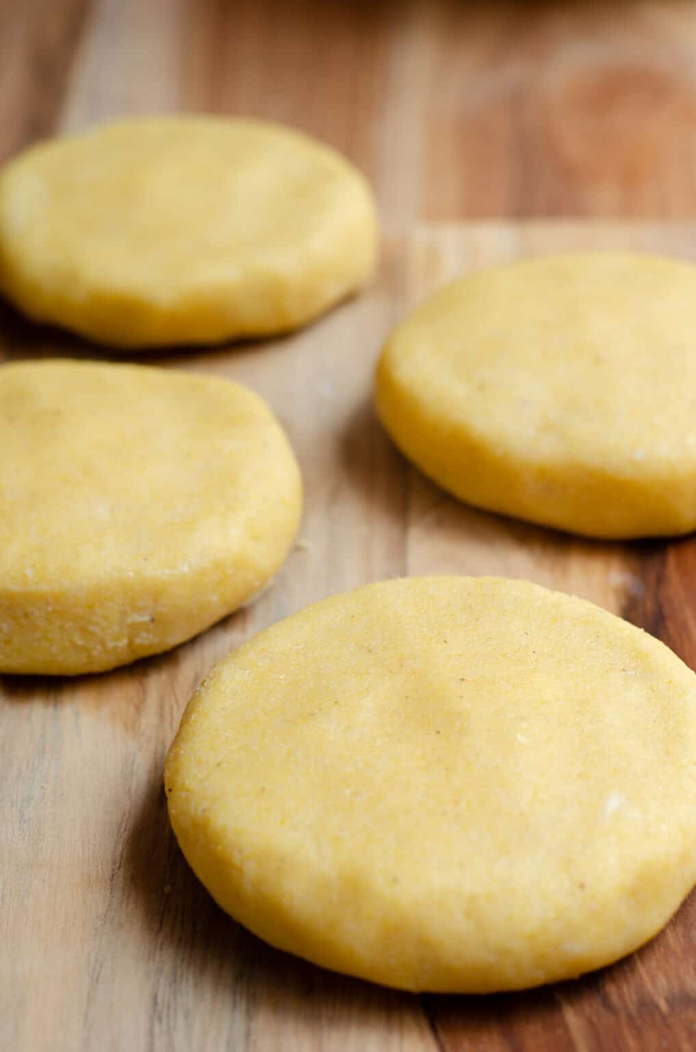 Arepa Boyacense (Corn Cakes from Boyacá Colombia)